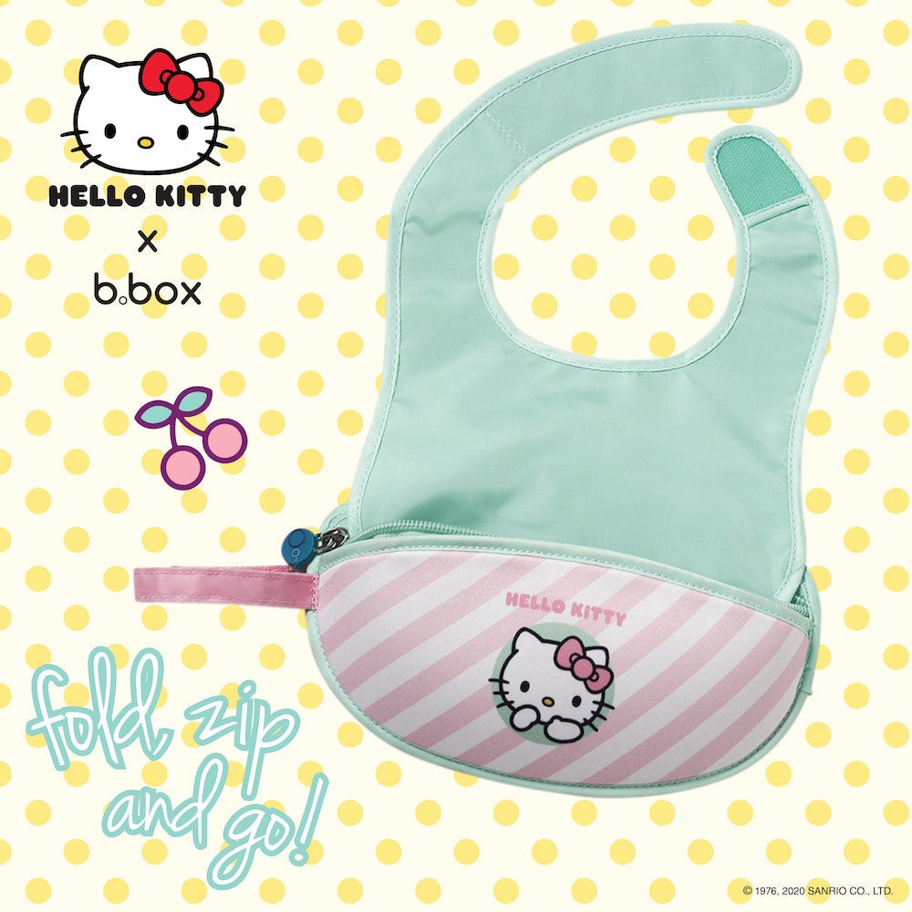 b.box Hello Kitty 便攜口水肩連匙 Candy Floss【香港原裝行貨】 – EasyBabyShop